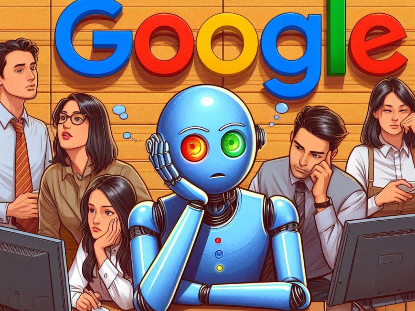 A falar para o robot? Google "revolta" funcionários com IA polémica ...