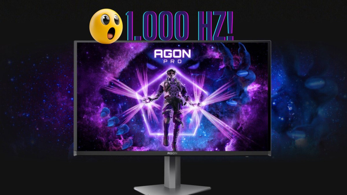 AOC prepara monitor de 1.000 Hz: o futuro do gaming competitivo - 4gnews
