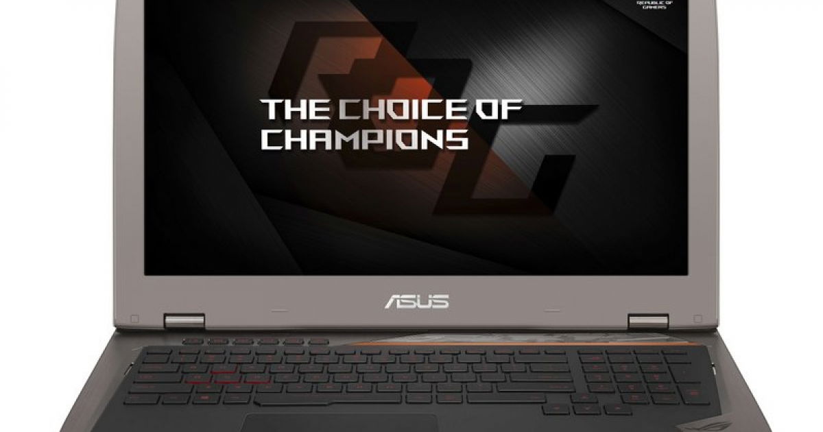 Estes são os novos ASUS ROG com processadores Intel i7 de 7ª geração ...