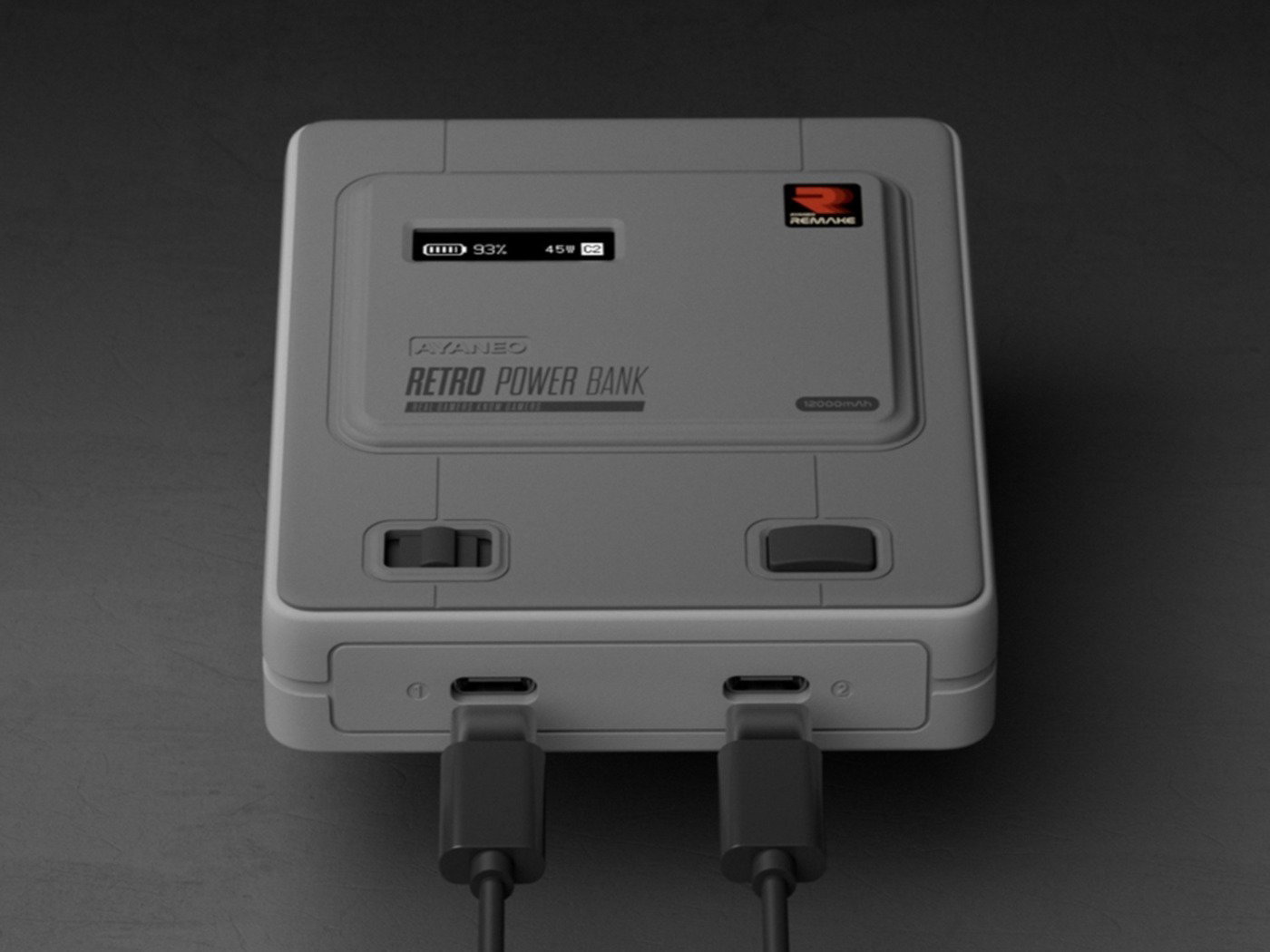 Ayaneo Retro: a power bank Super Nintendo que vai contigo para todo o ...