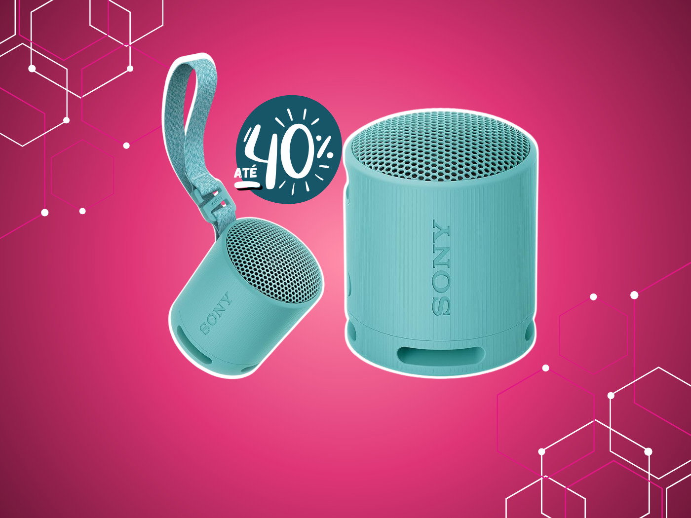Coluna portátil da Sony ideal para o verão por cerca de 40€ na Amazon ...