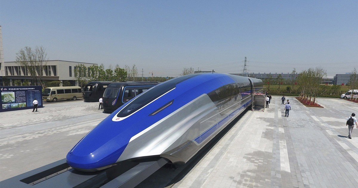 Comboio na China "flutua" com velocidades de 600Km/h - 4gnews