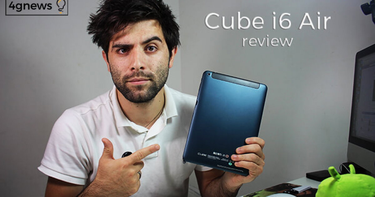 Tablet Cube i6 Air Review - Dualboot Android e Win8.1 - Português - 4gnews