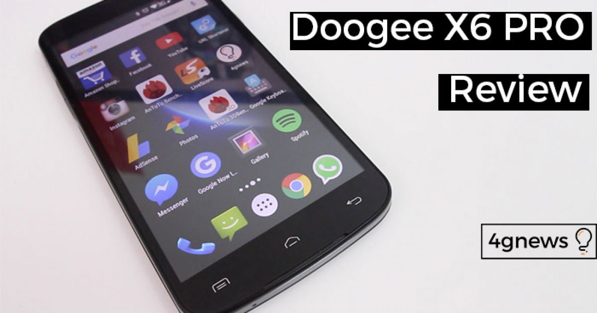 Review / Análise ao Doogee X6 Pro - 4gnews