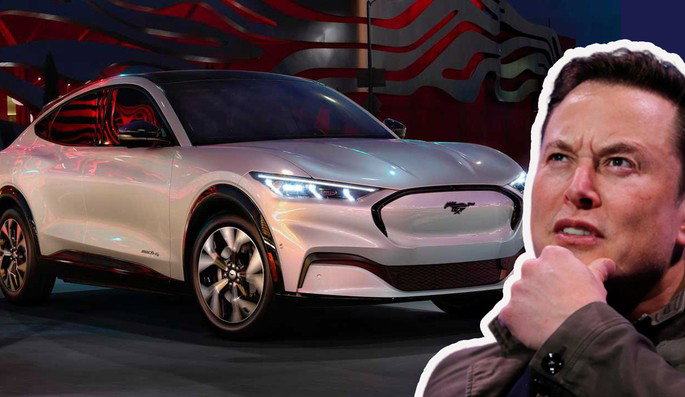 Elon Musk, CEO da Tesla, fala sobre o novo Ford Mustang Mach-E - 4gnews