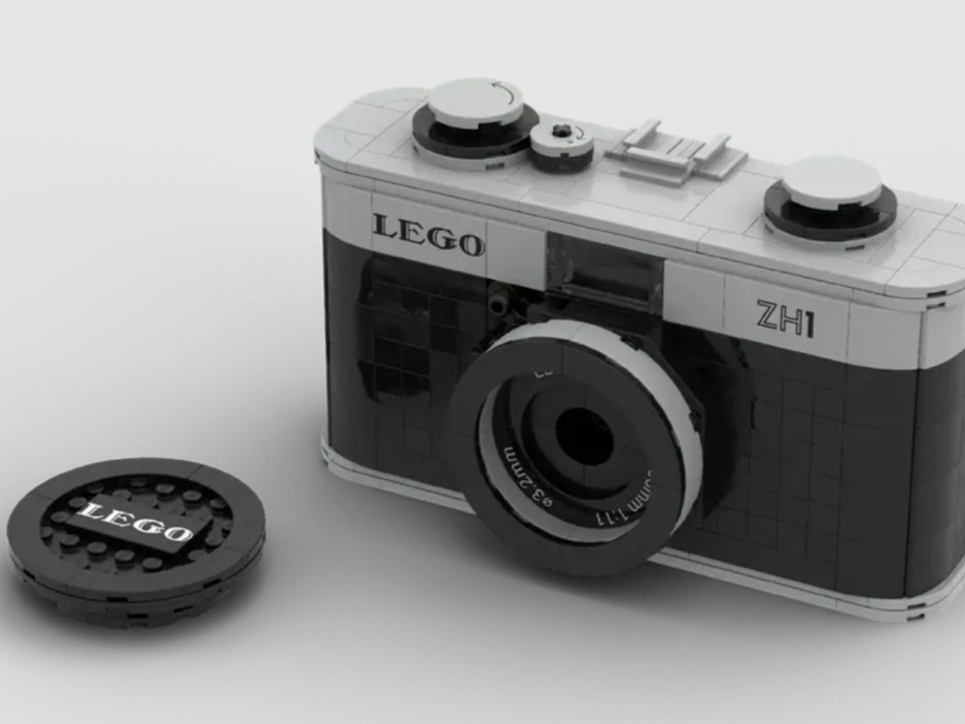 Esta câmara totalmente feita de Lego funciona com rolo 35mm e está ...