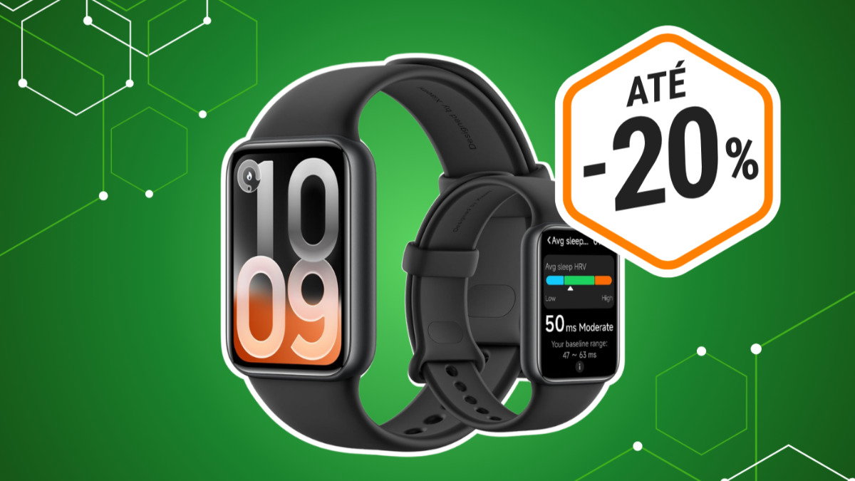 Finalmente a nova Xiaomi Smart Band 10 Pro chega à Amazon com preço de ...