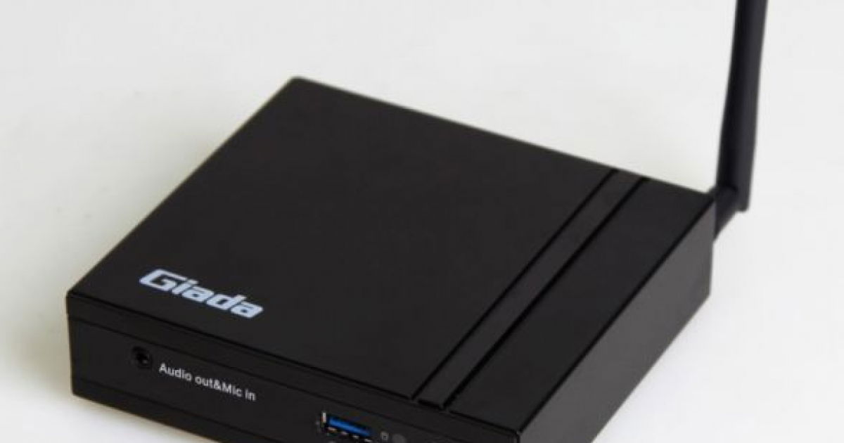 Giada F200 um mini computador para Linux, Windows e ate Android ...