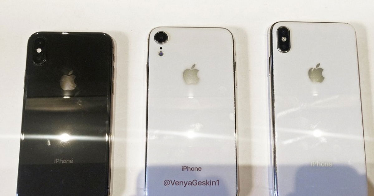 Dummy do Apple iPhone X 2018 completa o leque dos novos modelos - 4gnews