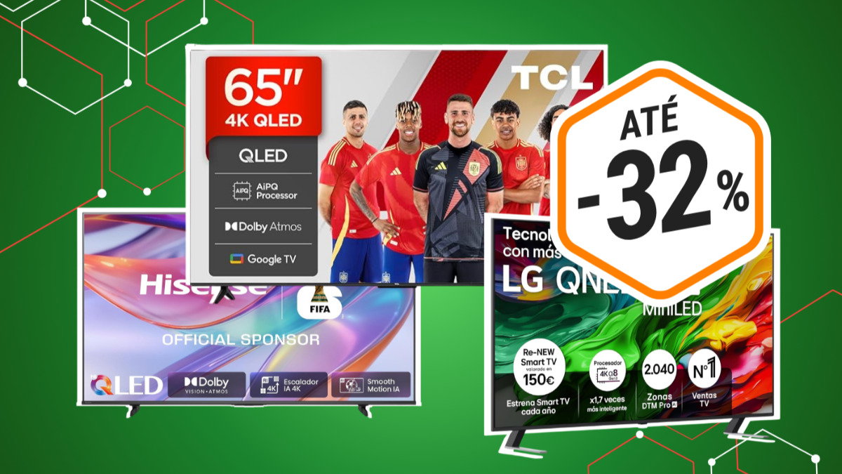 Já tens onde ver o Mundial 2026? Temos 5 Smart TVs de 65'' com preço de ...