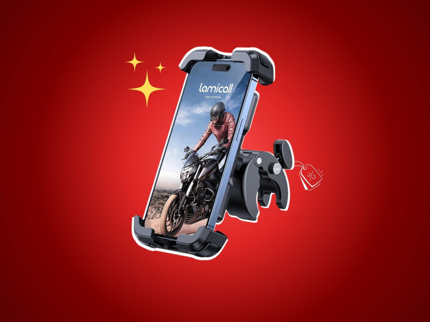 Lamicall suporte móvel para bicicleta: 360° de liberdade por menos de 20€! - 4gnews