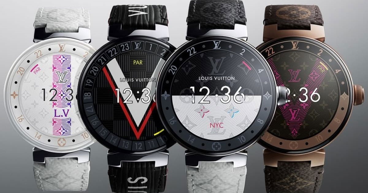 Louis Vuitton revela smartwatch com WearOS da Google que custa 2500 ...