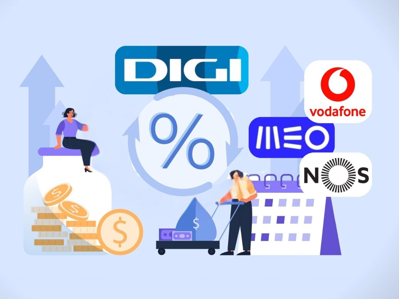 Más notícias para DIGI, MEO, NOS e Vodafone: há uma quebra histórica ...