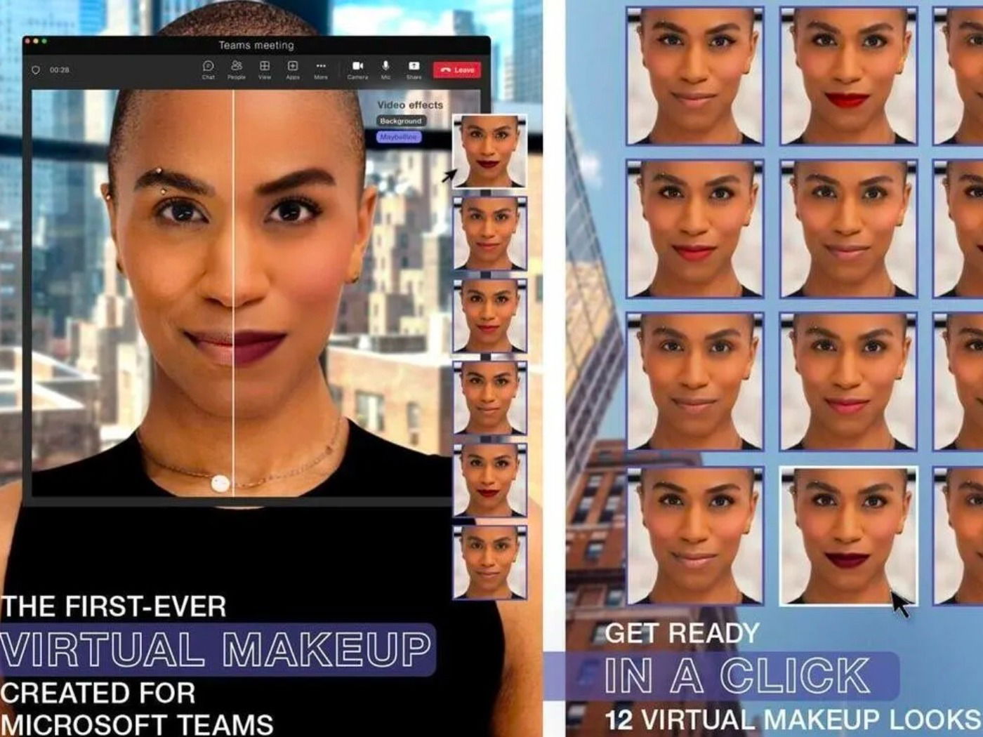 Microsoft Teams passa a ter filtros de “makeup IA” - 4gnews