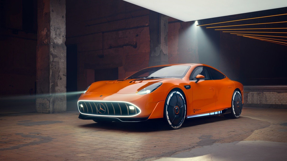 Mercedes revela o AMG GT XX: o primeiro supercarro elétrico de 4 portas ...