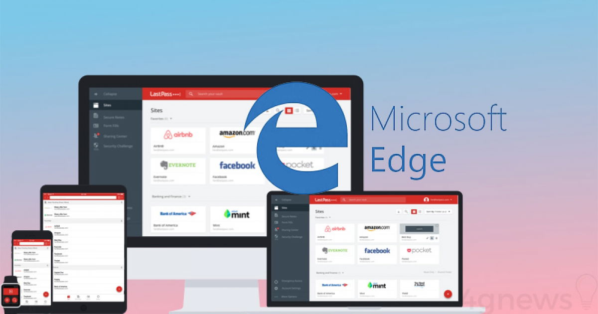 LastPass atualiza a sua aplicação Android e já suporta o Microsoft Edge ...
