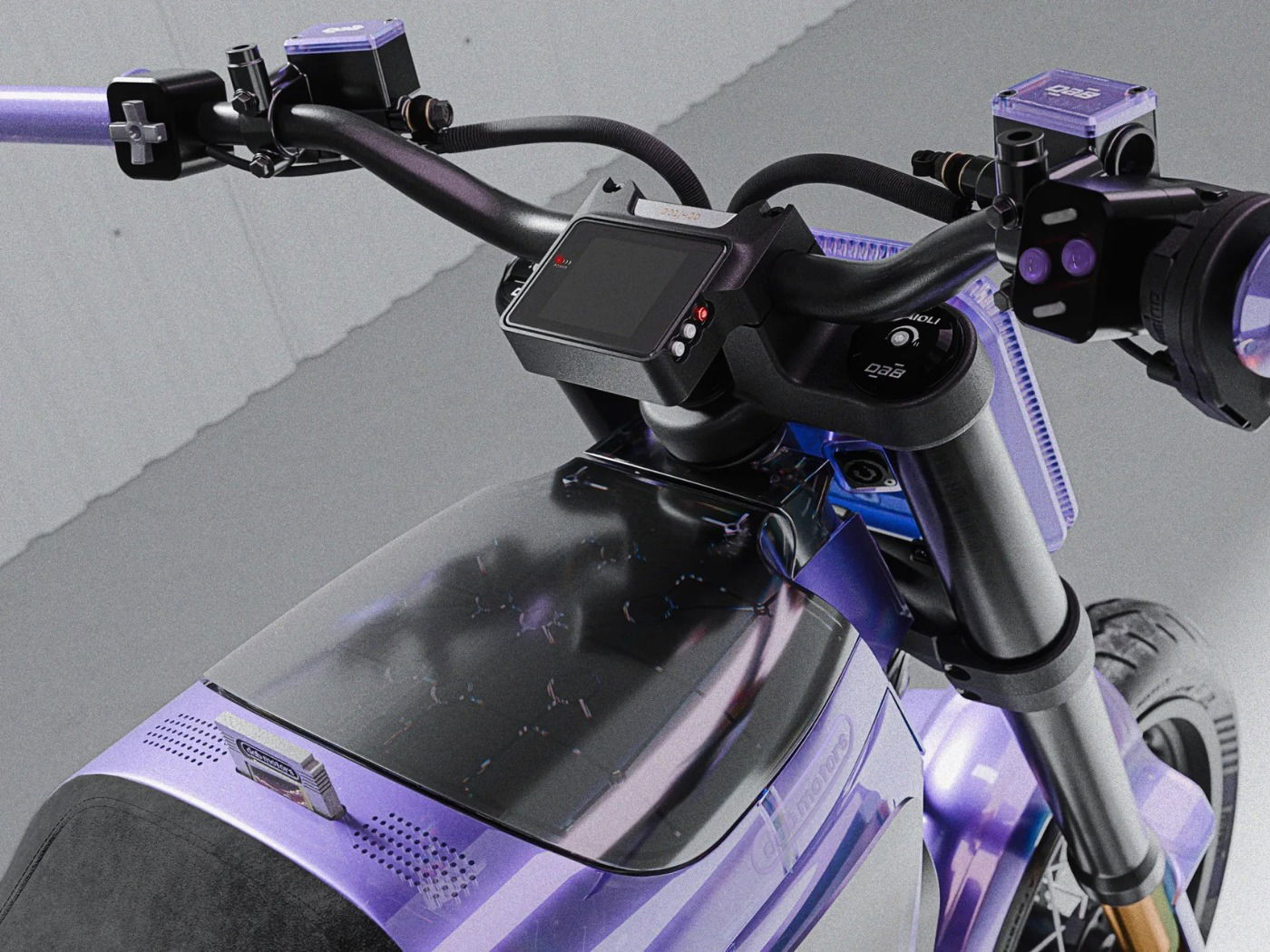 Esta mota elétrica com tema Game Boy Color liga com um cartucho da ...