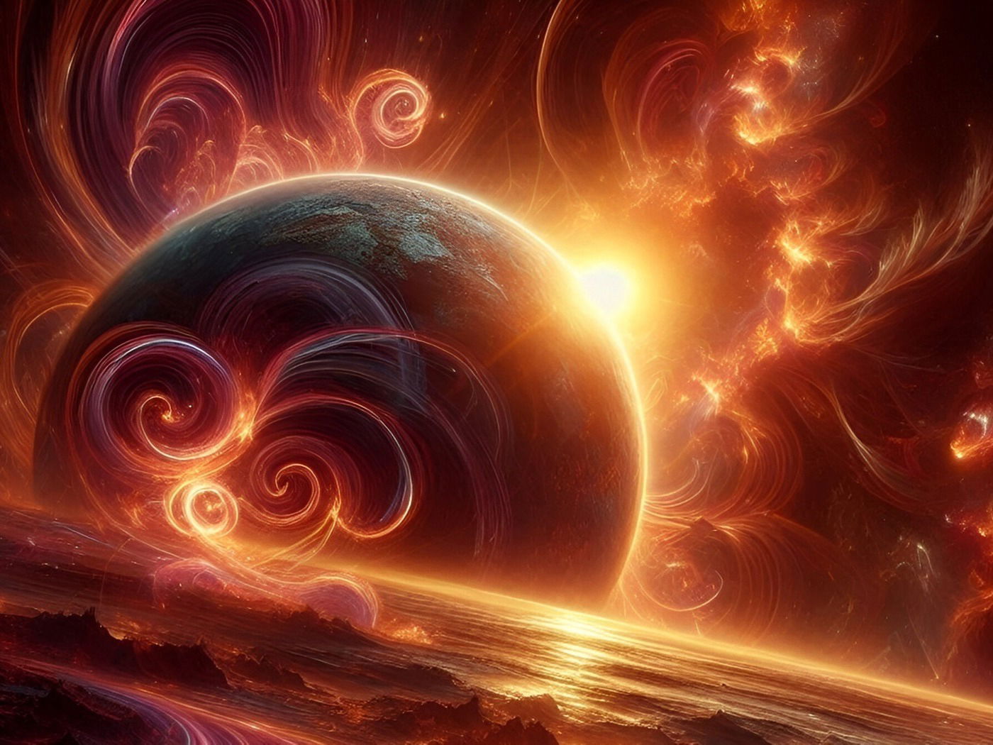 NASA mostra imagens de tempestade solar em Marte - 4gnews