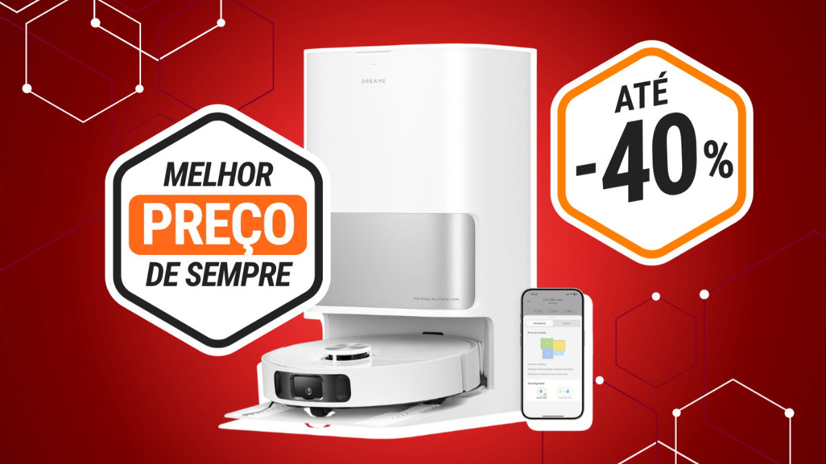 O aspirador robot DREAME L10s Ultra Gen 2 está quase a metade do preço ...