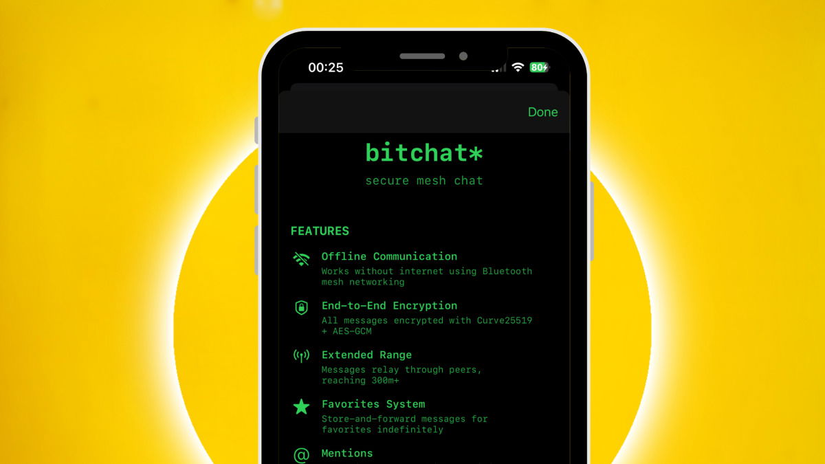 O que sabemos sobre a bitchat, a app de mensagens que não usa internet ...