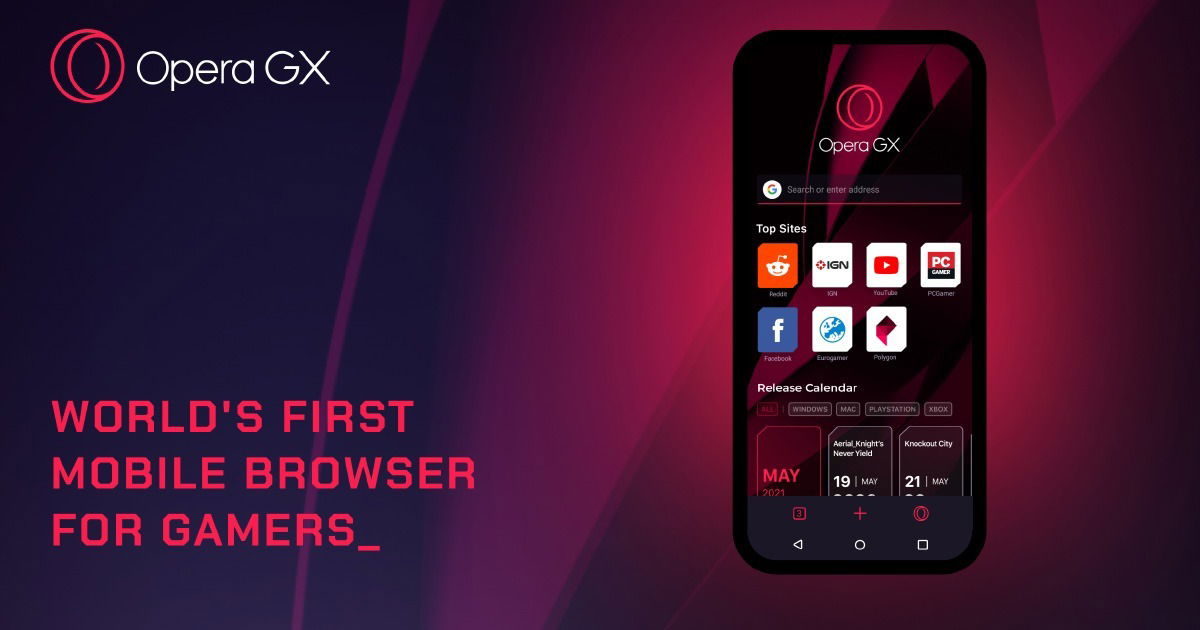 Opera GX Mobile: se jogas no smartphone este é o browser perfeito para ...