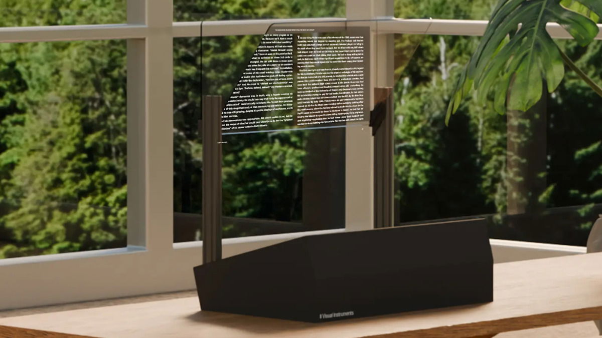 Primeiro monitor transparente do mundo já é uma realidade e vendas ...