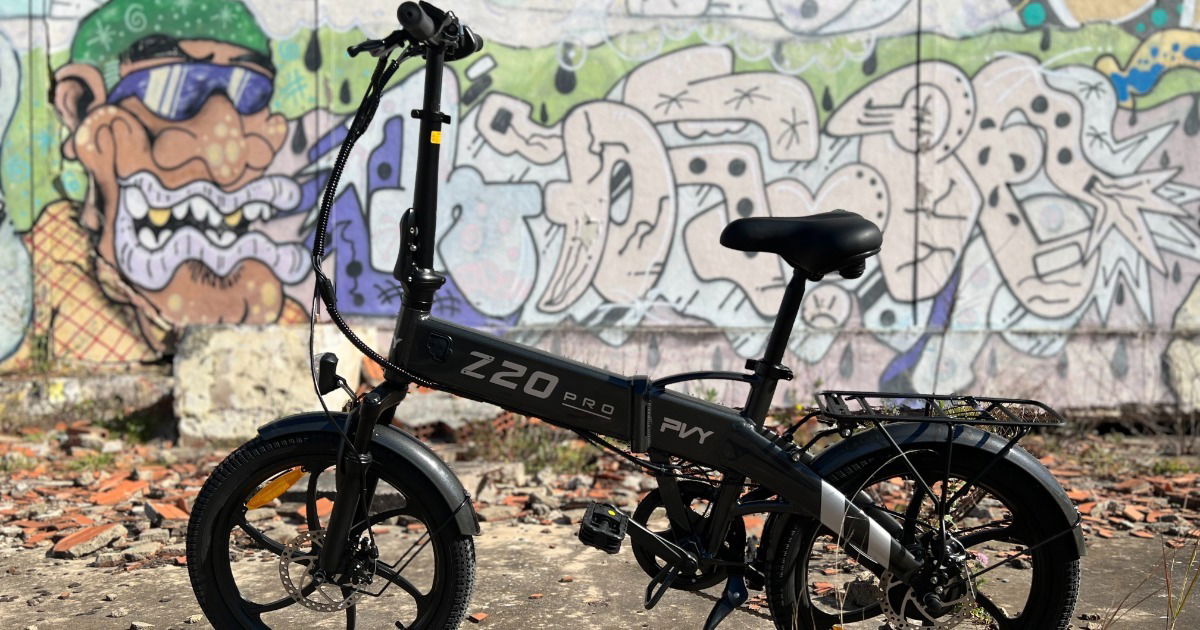 PVY Z20 Pro review: bicicleta elétrica dobrável acessível - 4gnews