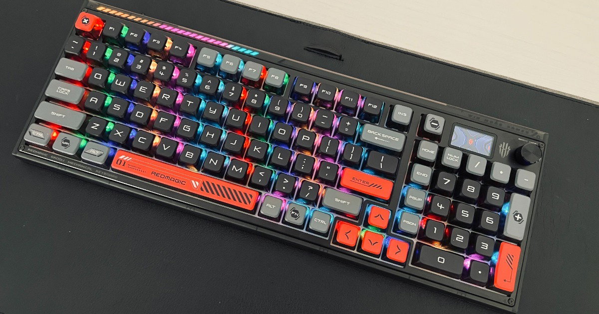 RedMagic Gaming Mechanical Keyboard review: o jogo ficou mais fácil ...