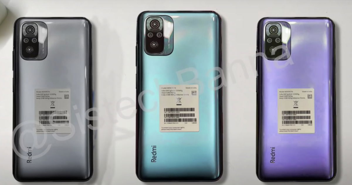 Redmi Note 10: os 3 modelos aparecem em vídeo antes do lançamento - 4gnews