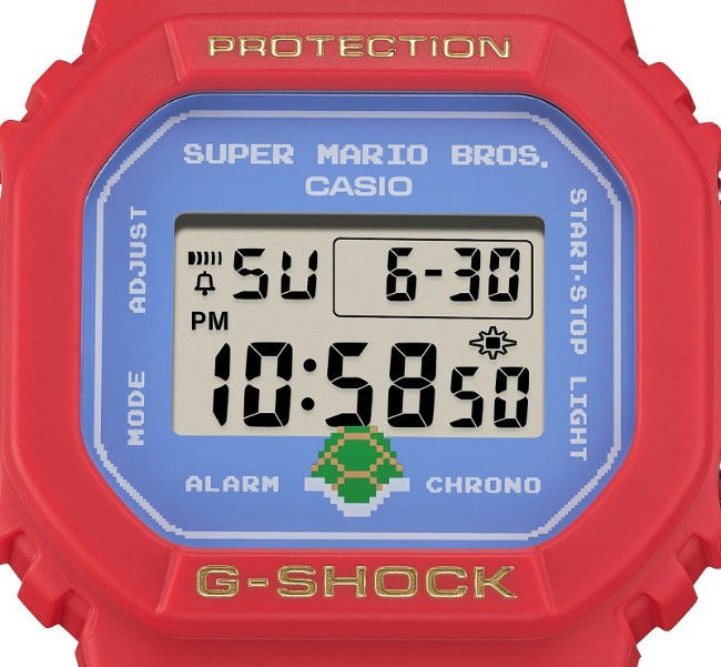 CASIO lança relógio digital G-Shock inspirado no Super Mario - 4gnews