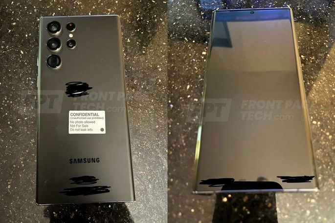 Samsung Galaxy S22 Ultra: Real Photos Confirm Smartphone Details