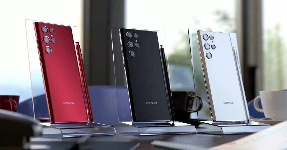 Samsung Galaxy S22 Ultra: design confirmed by official poster