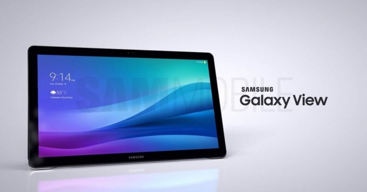 Novas fotos e especificações do Galaxy View, o tablet de 18 polegadas ...