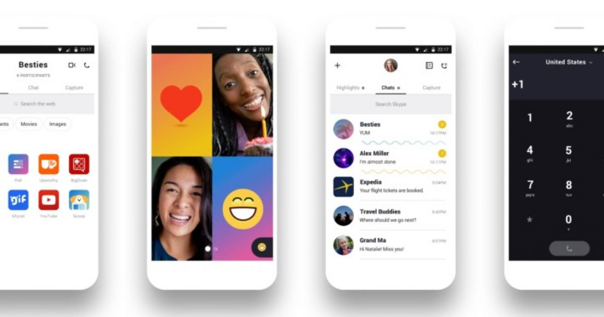 Skype da Microsoft recebeu novidades para Android, iOS e Windows - 4gnews