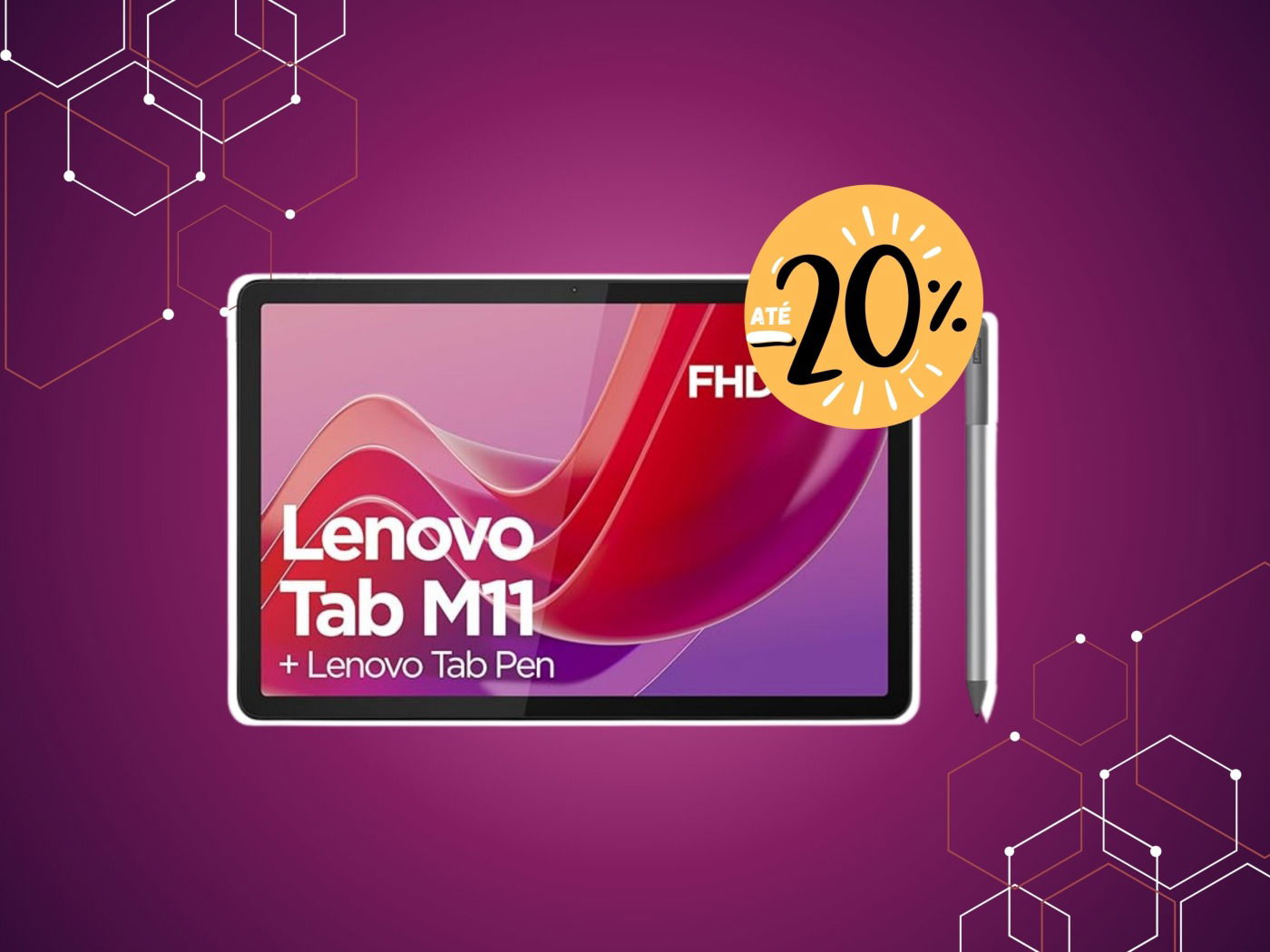 Tablet bom e barato? O Lenovo Tab M11 está com 20% de desconto na Amazon! - 4gnews