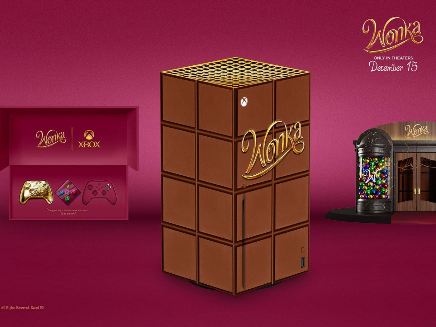 Xbox Series prepara edição “doce” e limitada inspirada no filme Wonka ...
