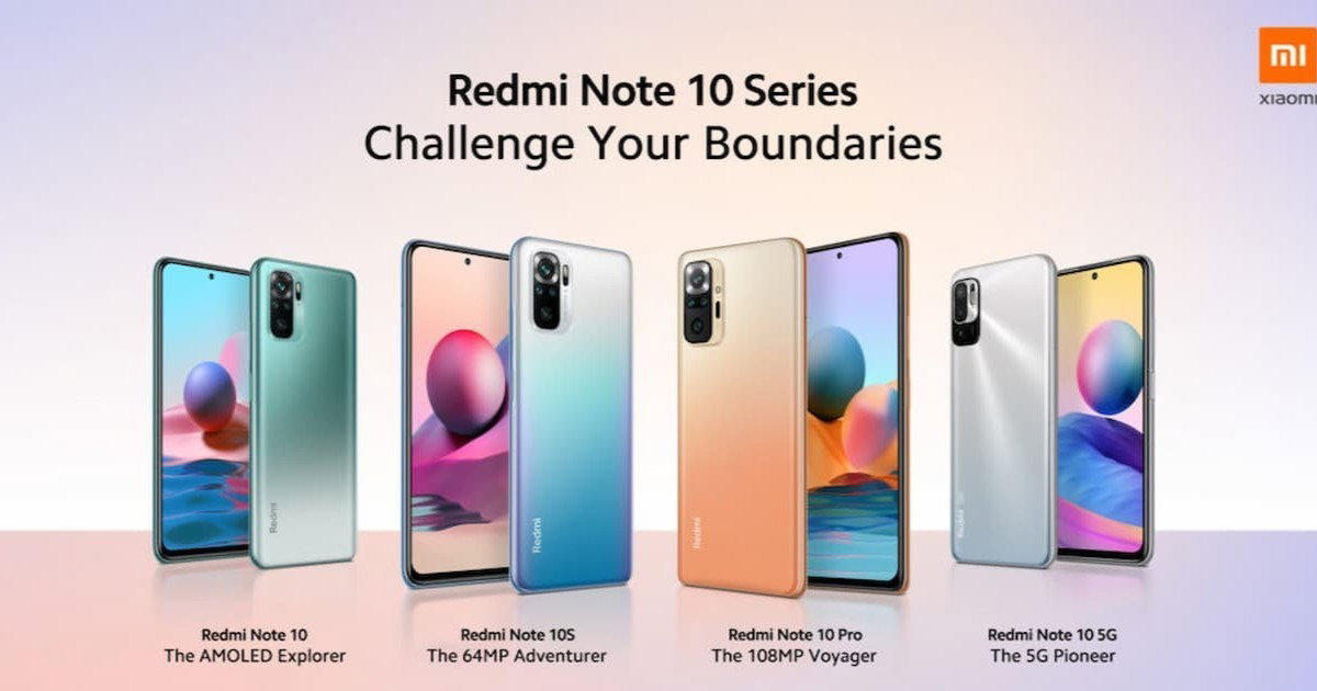 Xiaomi Redmi Note 10 apresentados globalmente: 4 novos smartphones para ...