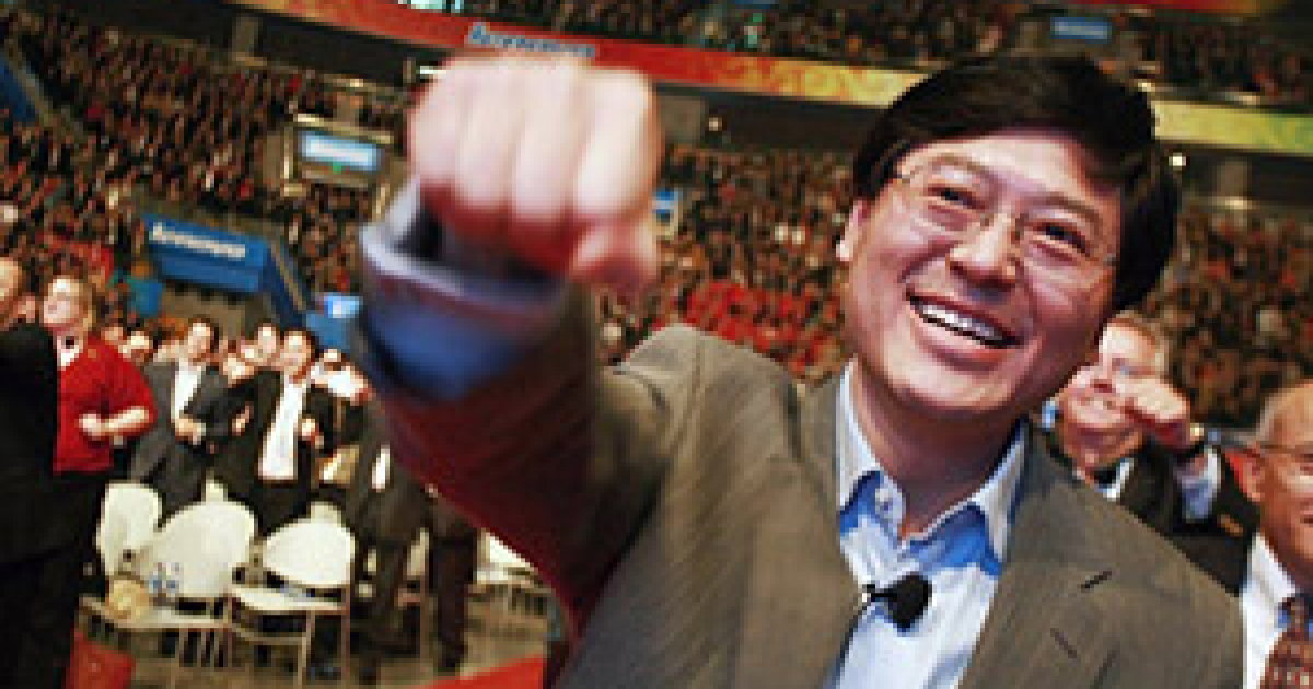 "A nossa missão é ultrapassá-los!" Quem o diz é Yang Yuanqing o CEO da ...